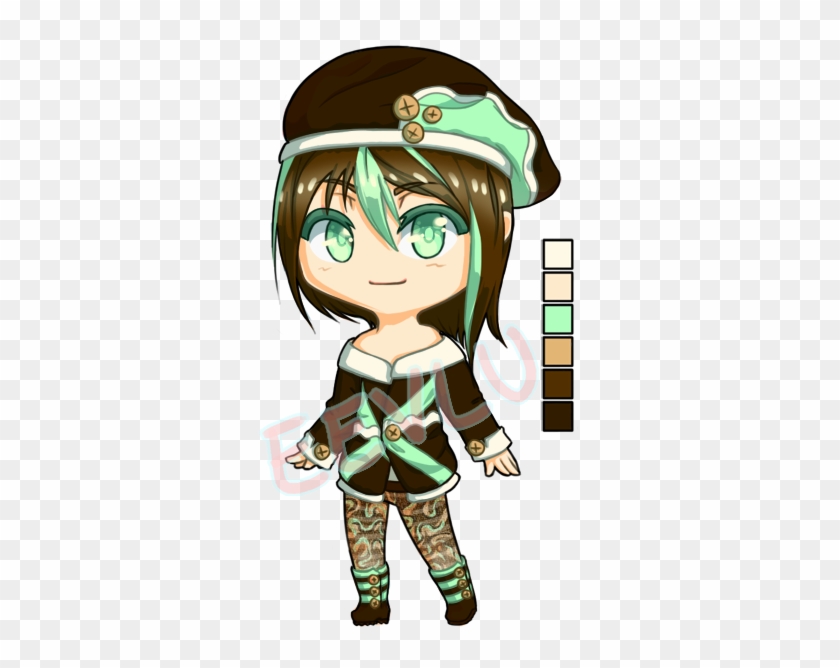 [closed] Mint Chocolate Chibi For Sale By Fireaux - Cartoon - Free ...